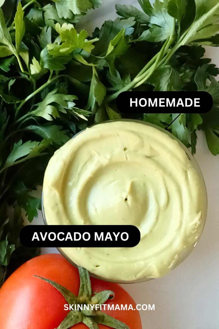 Low-Calorie Avocado Mayo Recipe - Skinny Fit Mama