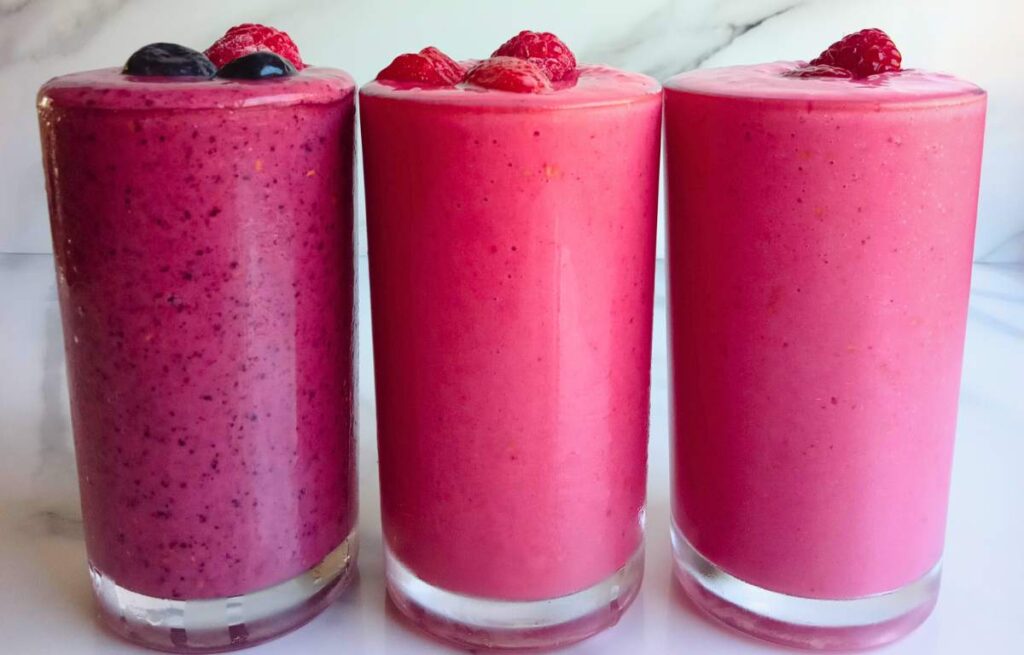 The Best Raspberry Smoothie Recipes You Will Ever Try! - Skinny Fit Mama