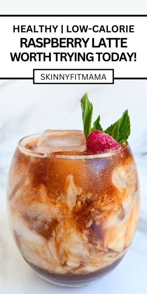 The Best Raspberry Iced Latte You Will Ever Taste! Just 62 calories ...